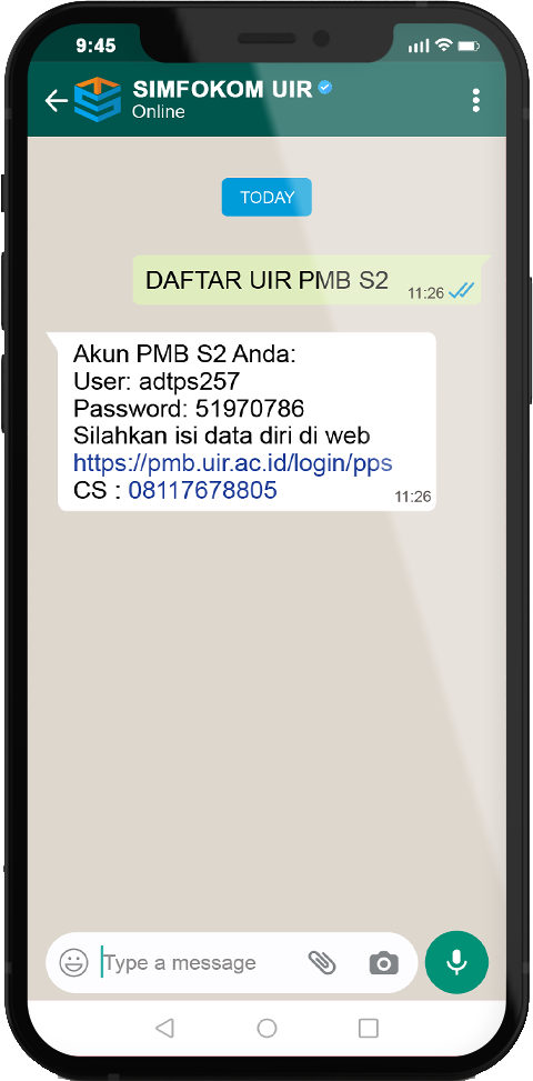 Login PMB